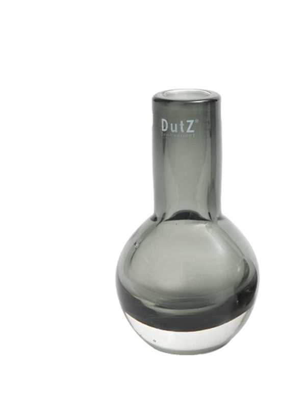 DutZ, VASE MASA - H18 D10 cm - GREY - Blumen-Gaab