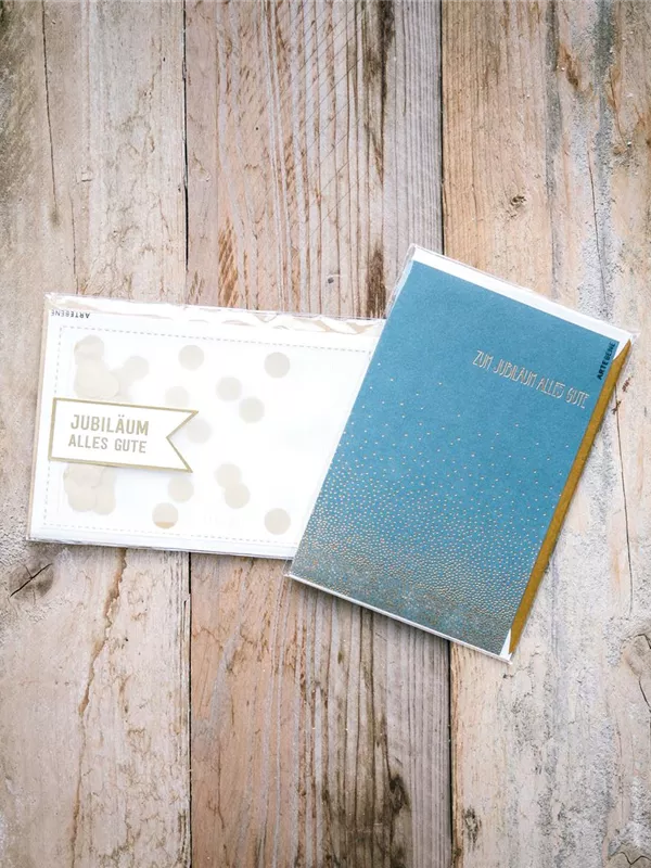 Grußkarte, Jubiläum - Blumen-Gaab